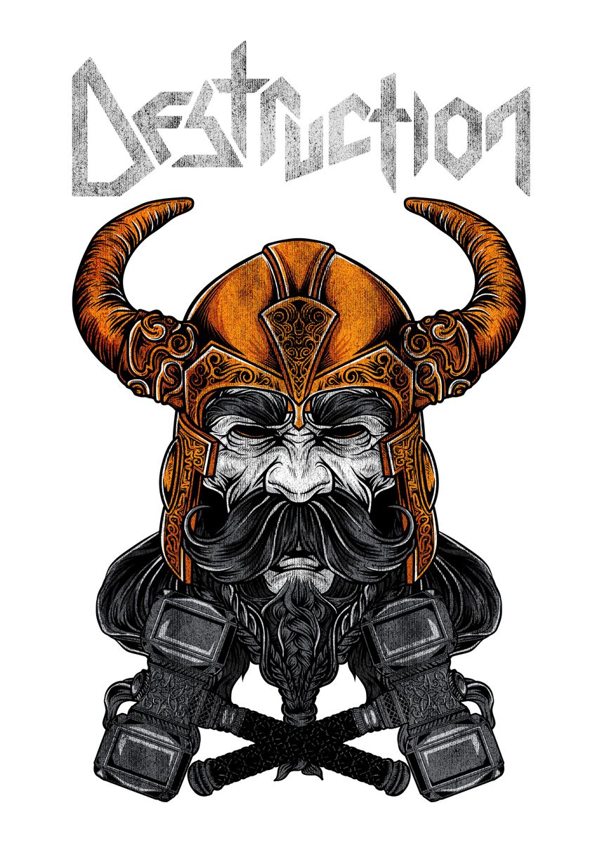 'diabolical' Poster, picture, metal print, paint by rasyid ...