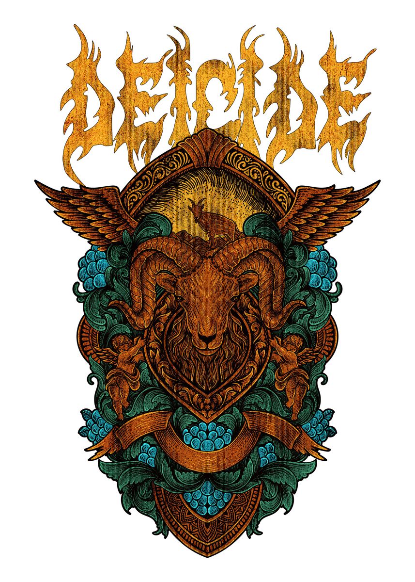 'sacrificial suicide' Poster, picture, metal print, paint by riyadi ...