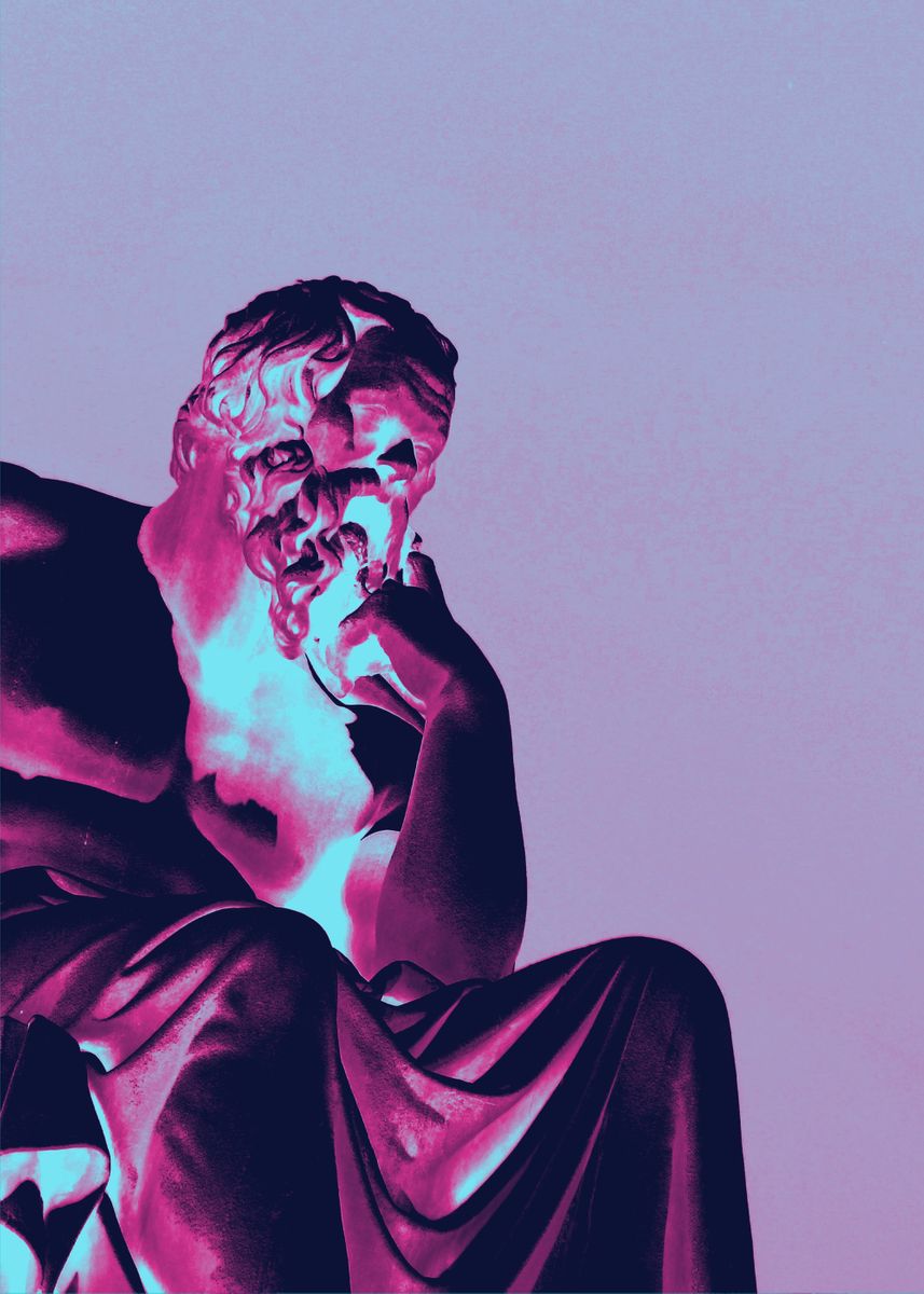 'Fusion' Poster, picture, metal print, paint by Simon Clement | Displate