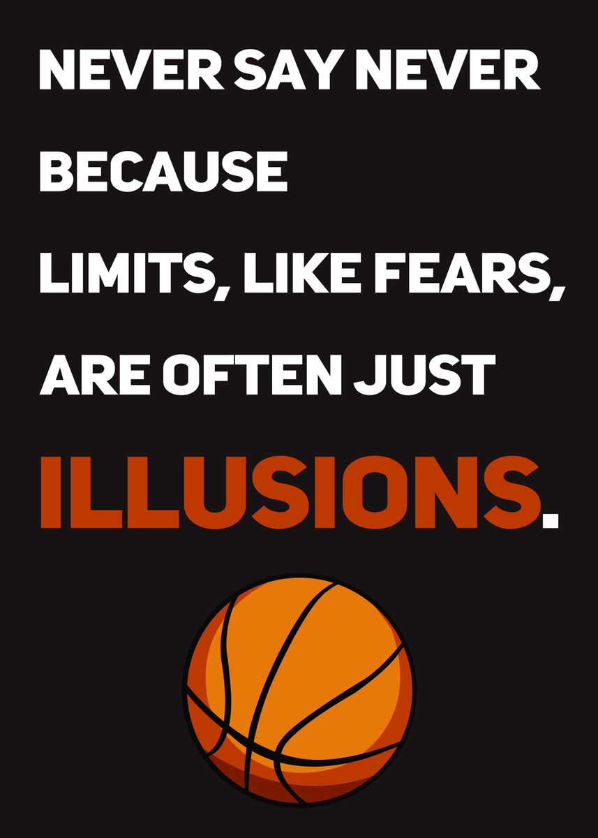 'Motivational Sport Quote' Poster, picture, metal print, paint by ...