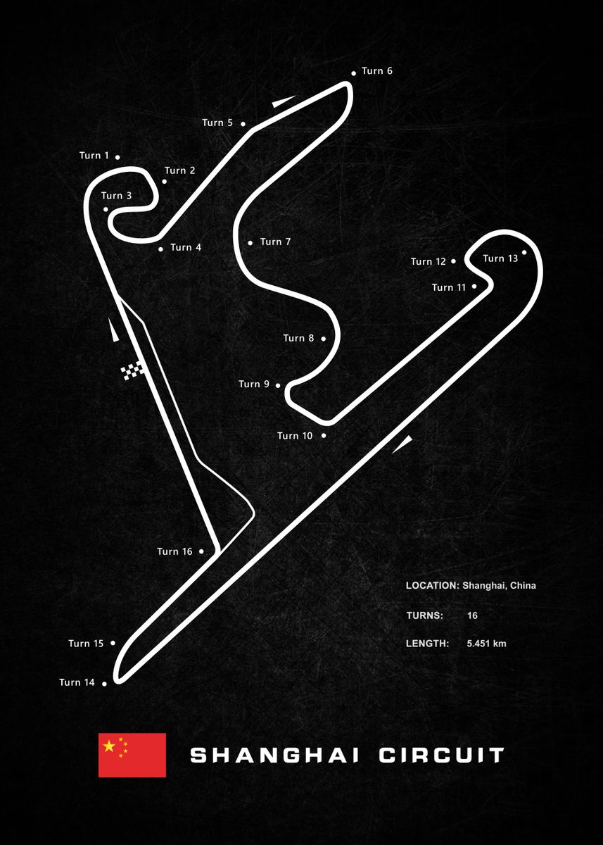 'Shanghai Circuit Texture' Poster, picture, metal print, paint by ...