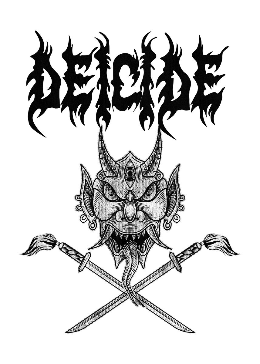 'desecration' Poster, picture, metal print, paint by retno triningsih ...