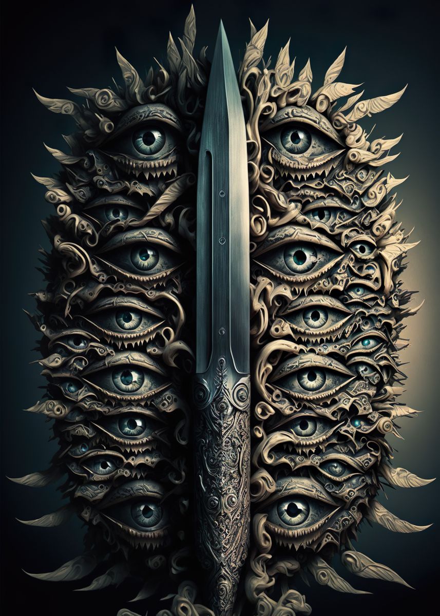 'Envy' Poster, picture, metal print, paint by royalsigns | Displate