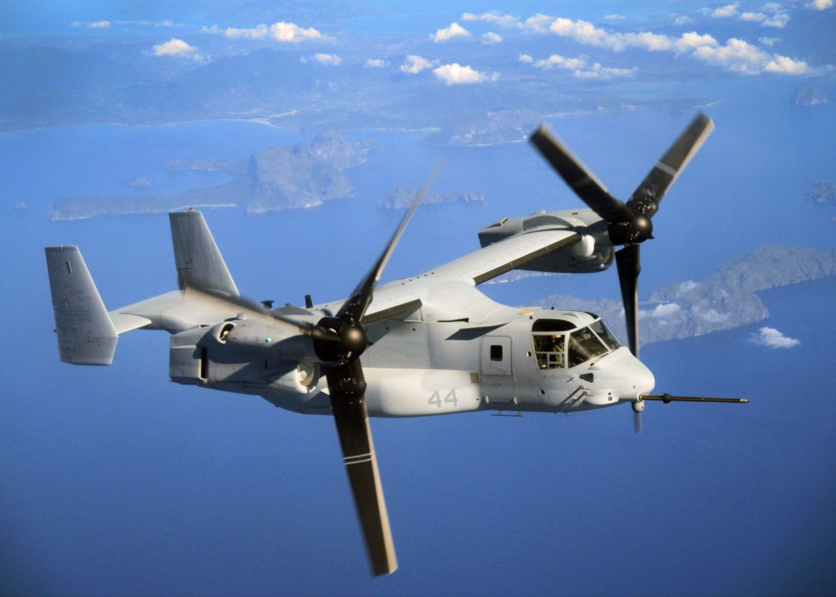 'V22 Osprey' Poster by Tim | Displate