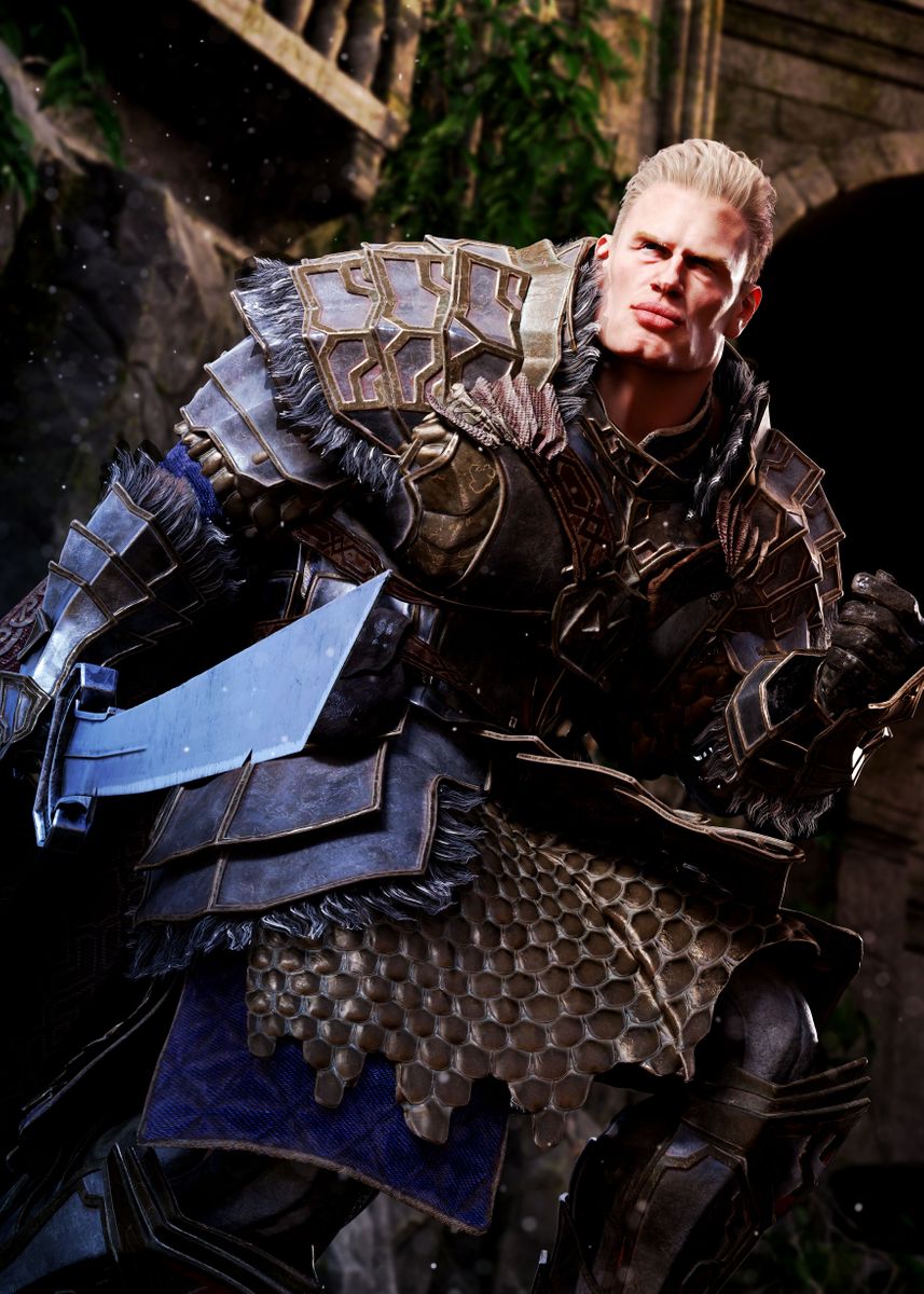 'The general knight' Poster, picture, metal print, paint by Gigi Bgm ...