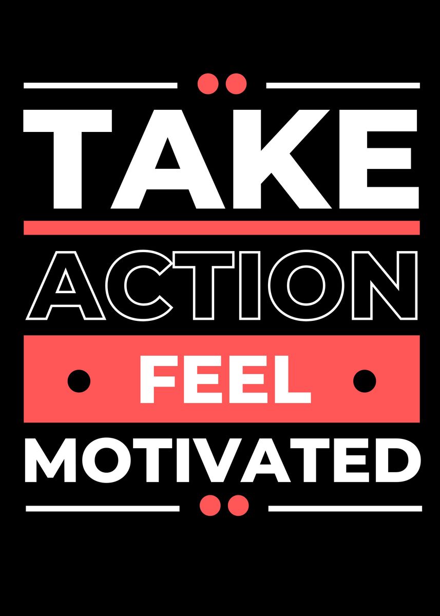 'motivation words' Poster by Mohamed Soliman | Displate