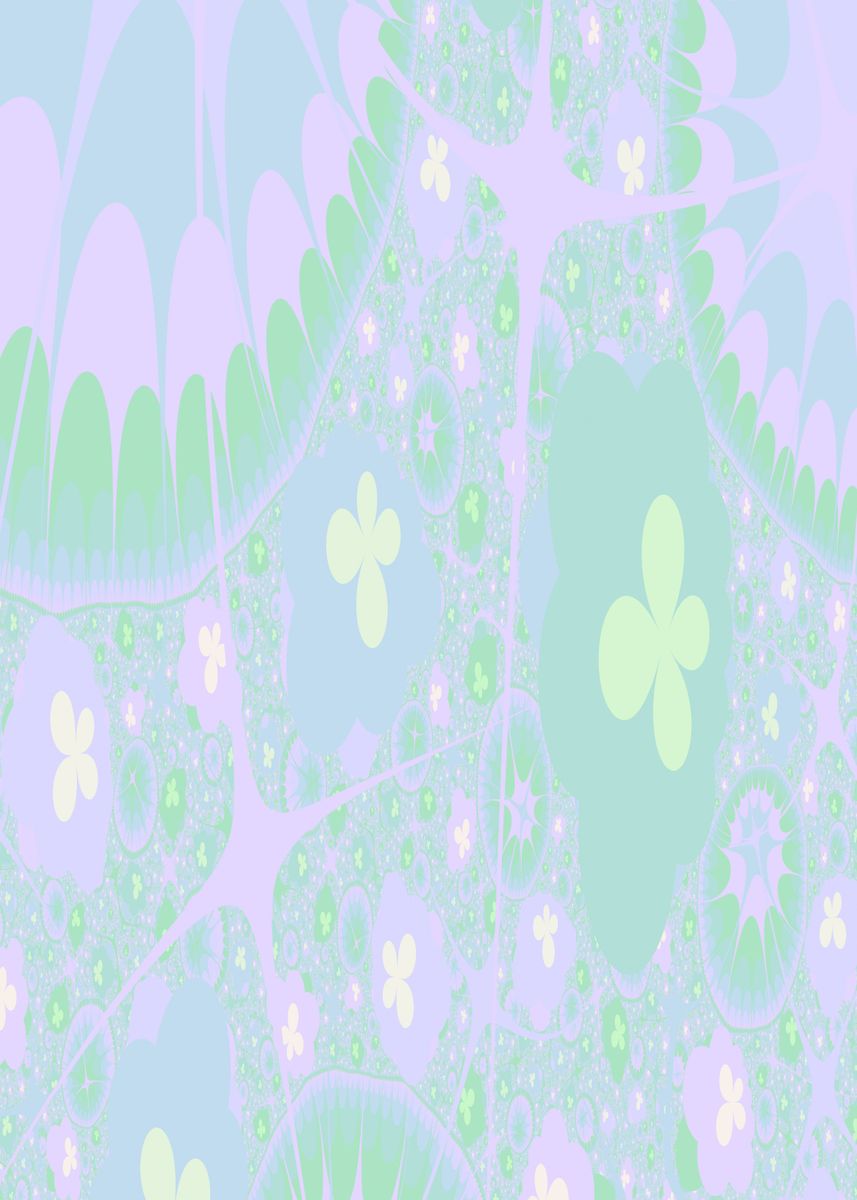 'Fractal' Poster by Kaleiope Studio | Displate