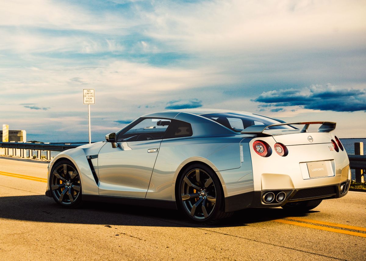 'nissan gtr' Poster by Spot Cars | Displate