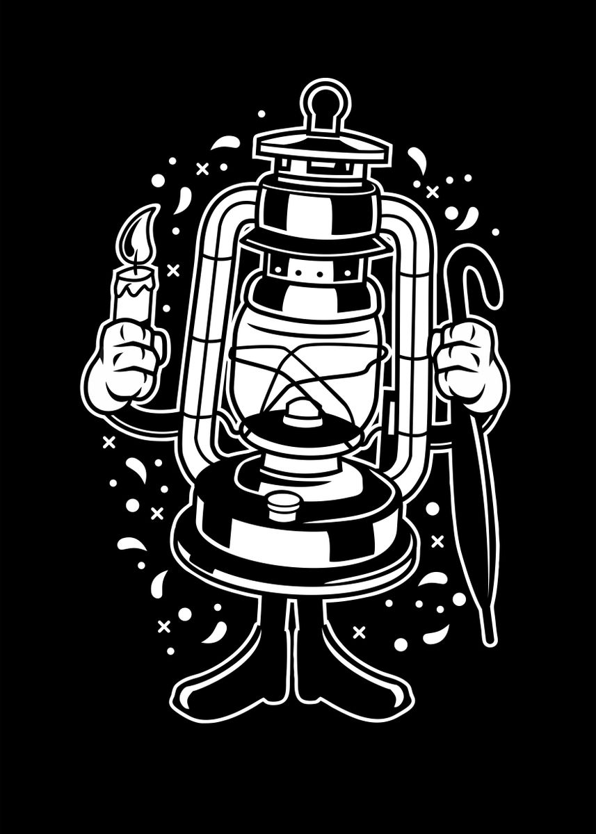 'Cartoon Illustration 29' Poster, picture, metal print, paint by Aloke ...