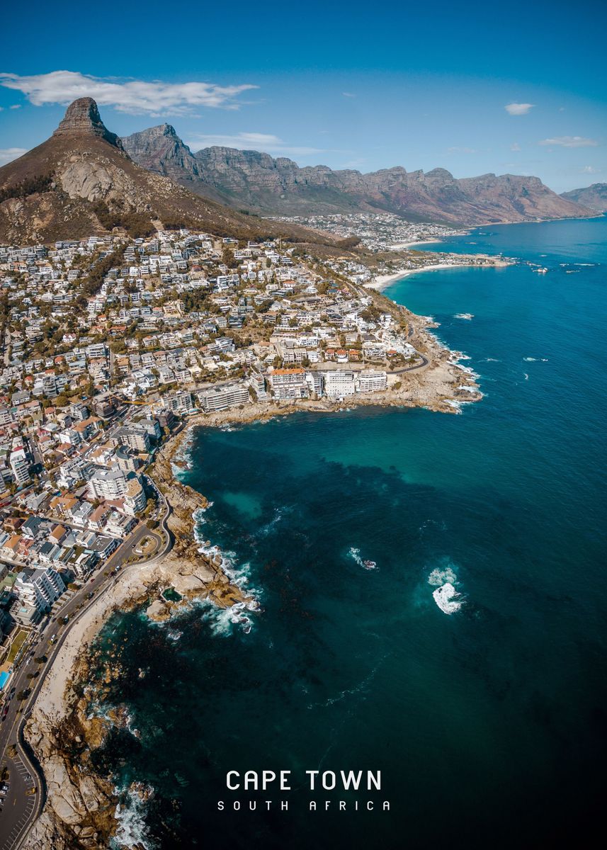 'Cape Town ' Poster by Explore Universe | Displate