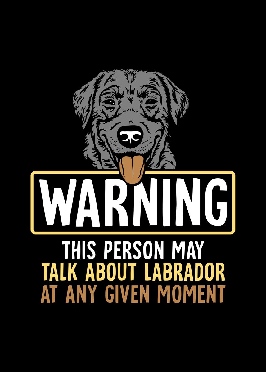 'Labrador' Poster, picture, metal print, paint by Sebastian Wünsche ...