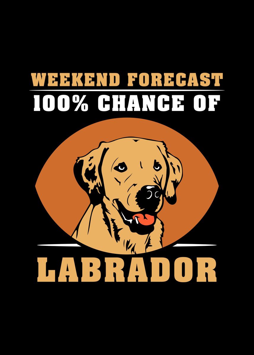 'Labrador' Poster, picture, metal print, paint by Sebastian Wünsche ...