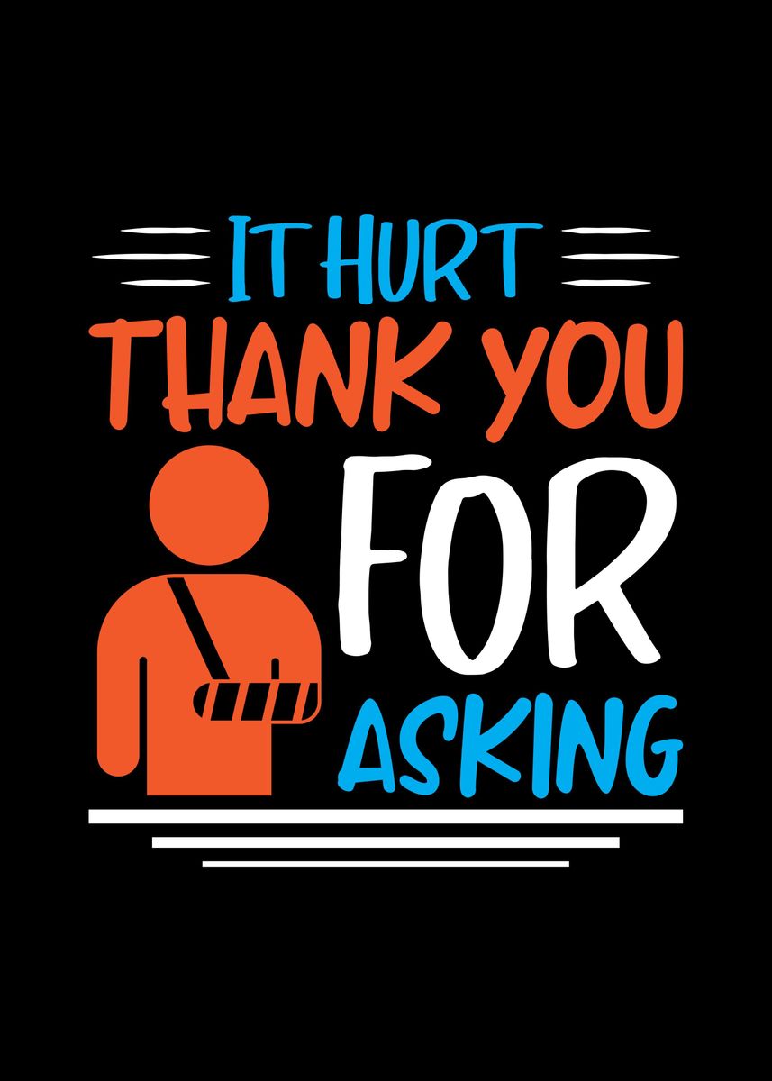 'Broken Arm' Poster, picture, metal print, paint by Sebastian Wünsche ...