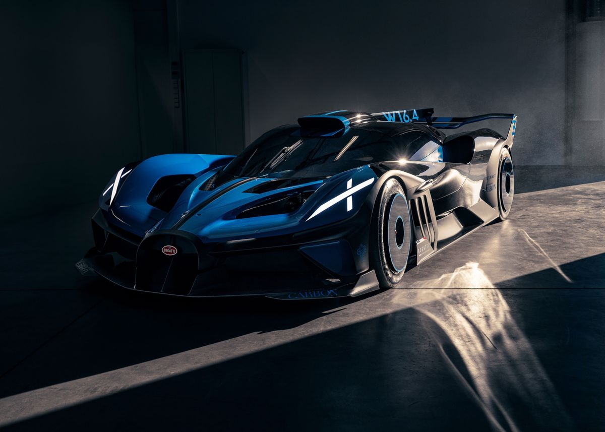 'bugatti bolide' Poster by sultan | Displate