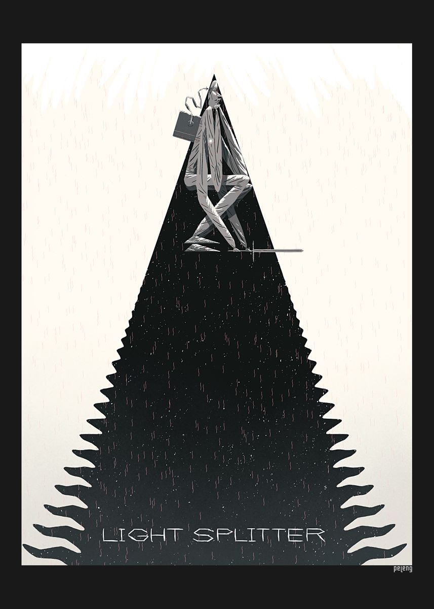 'light splitter' Poster, picture, metal print, paint by Sergey Kolesov ...