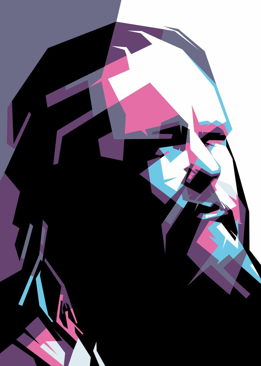 'jonathan davis' Poster, picture, metal print, paint by erna setiawan ...