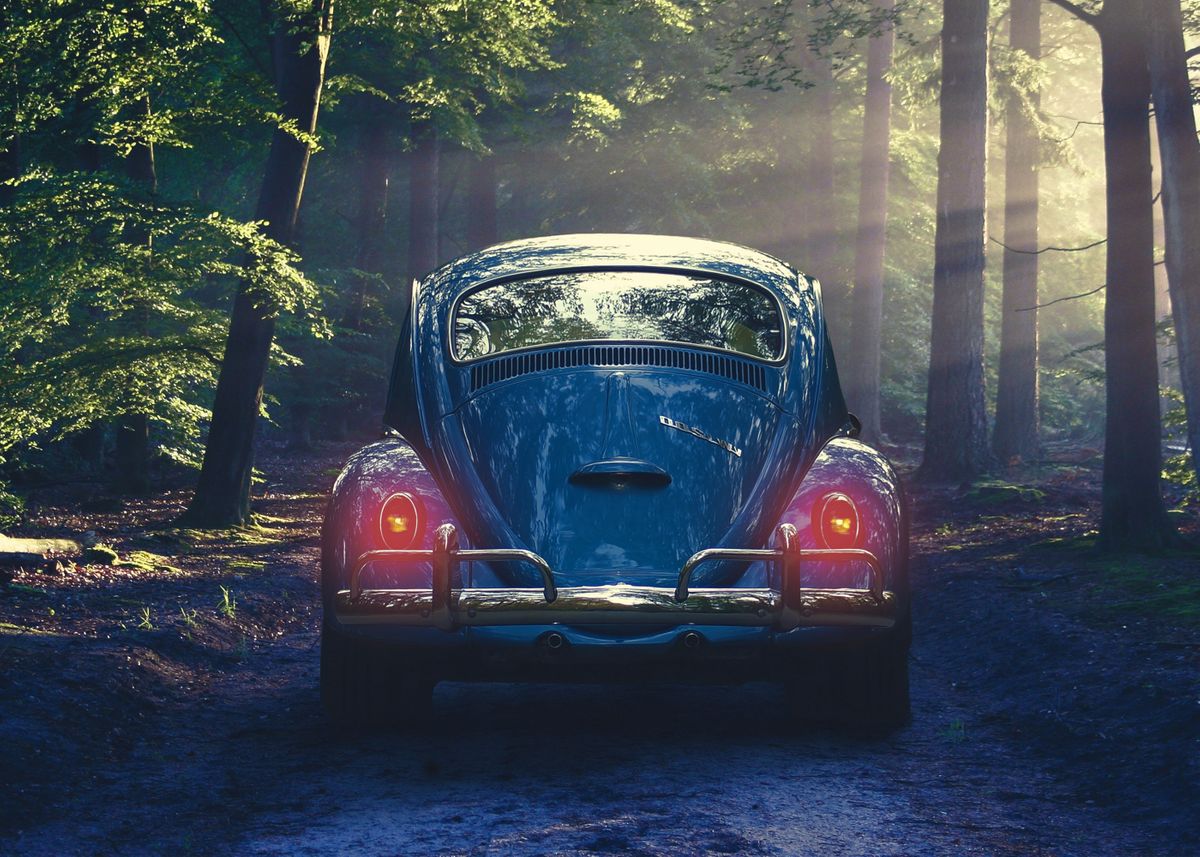 'Volkswagen Beetle' Poster by Supri GTR | Displate