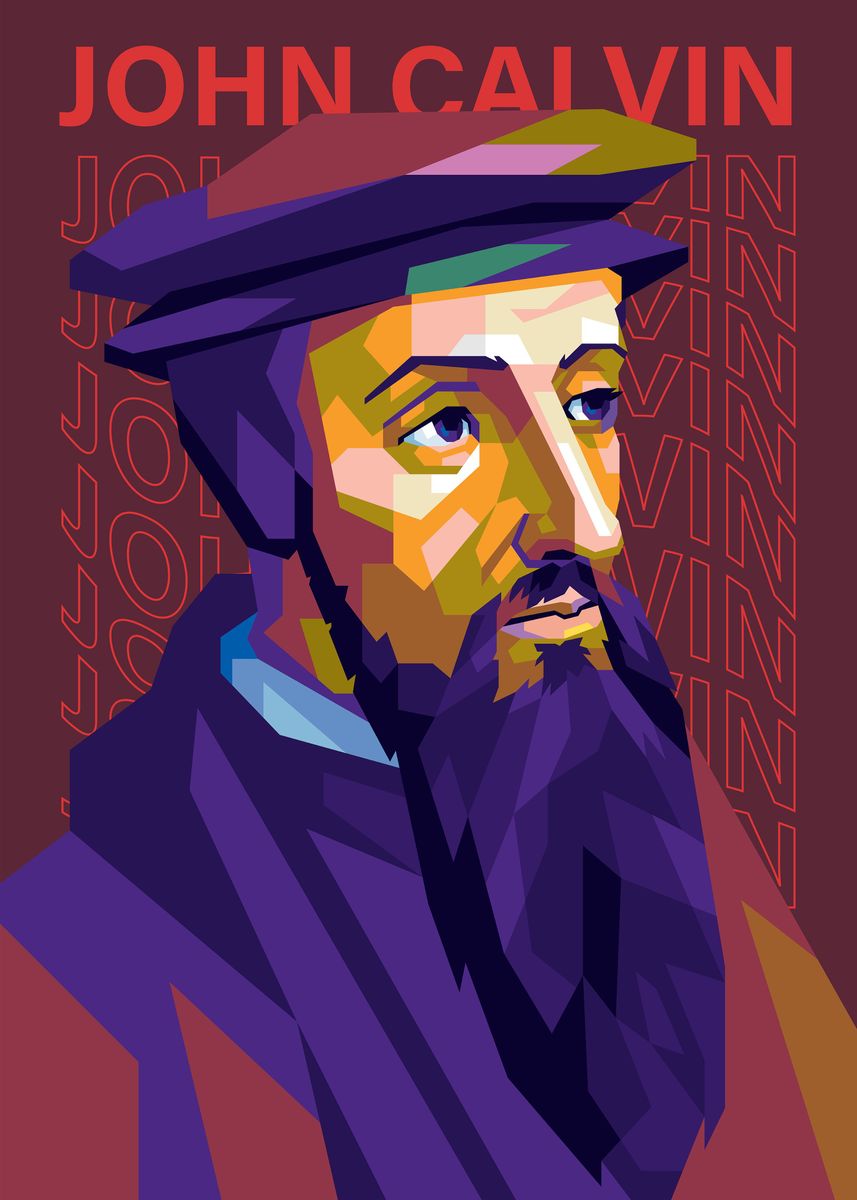 'John Calvinn' Poster, picture, metal print, paint by Erick Sato | Displate