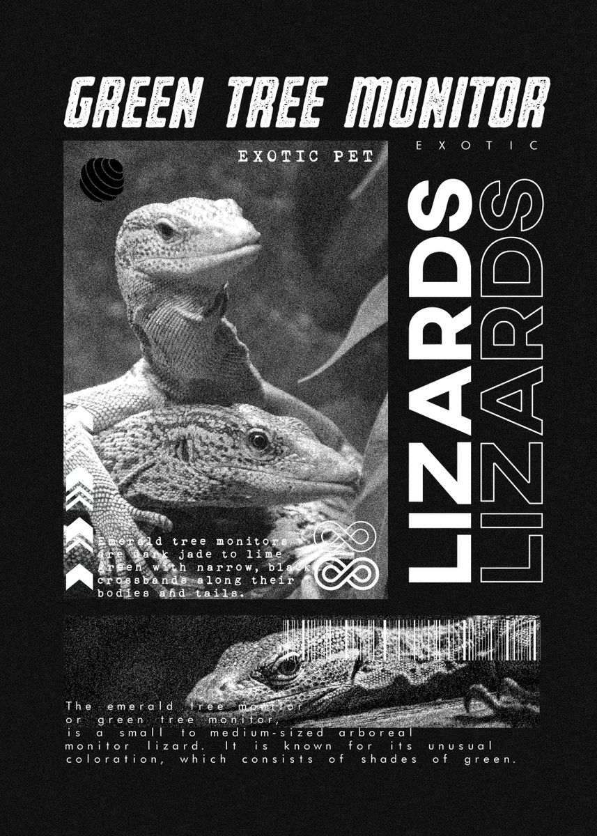 'Green Tree Monitor Modern' Poster, picture, metal print, paint by Jon ...