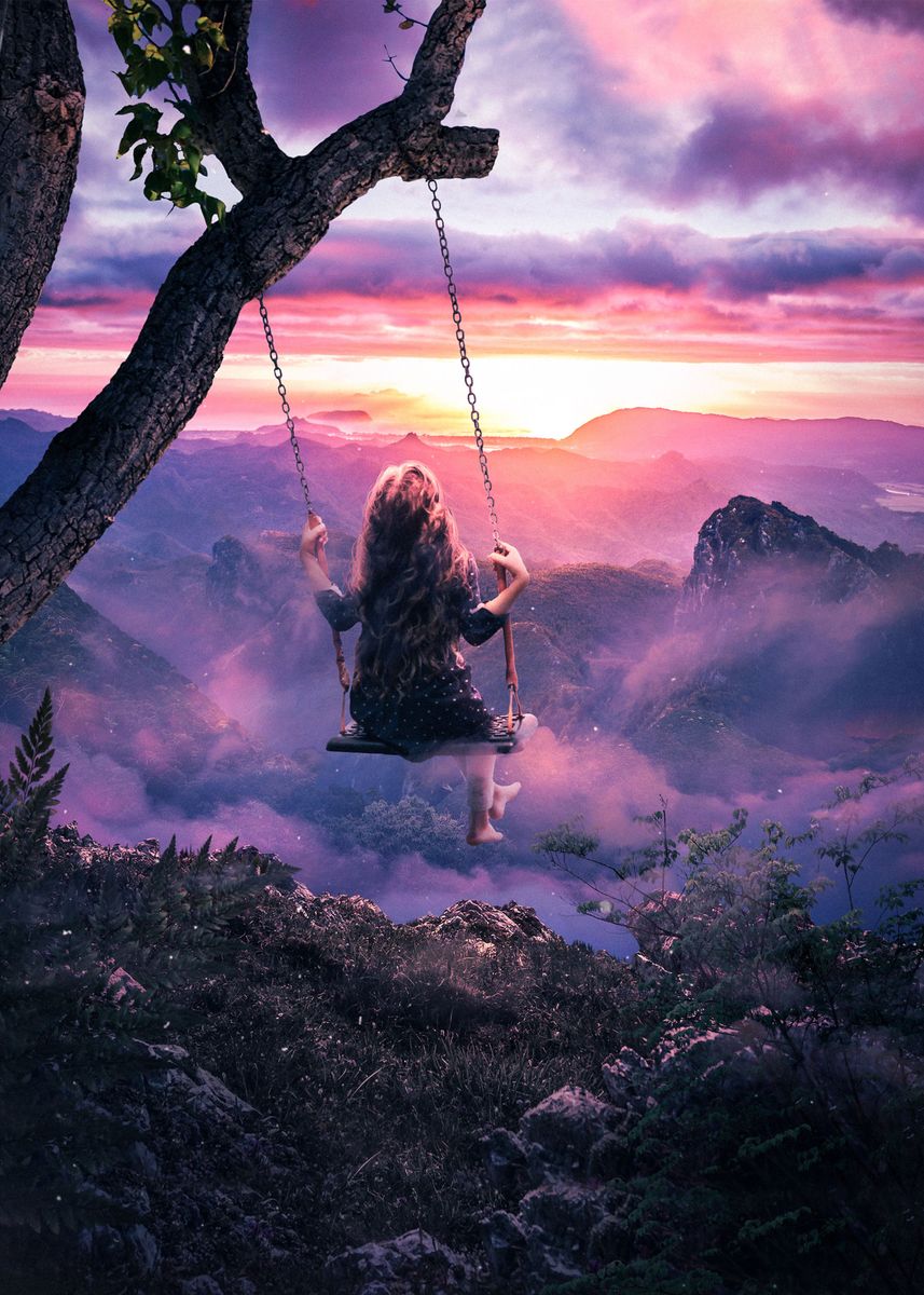 'New Rise' Poster, picture, metal print, paint by Nitesh Kharpuriya ...