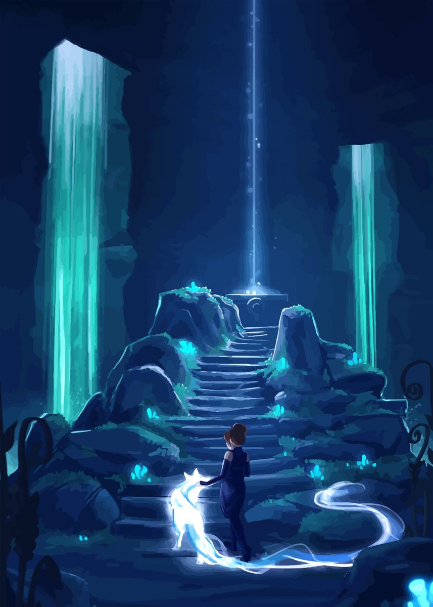 'Nanotale' Poster by Kireizukin Seikatu | Displate