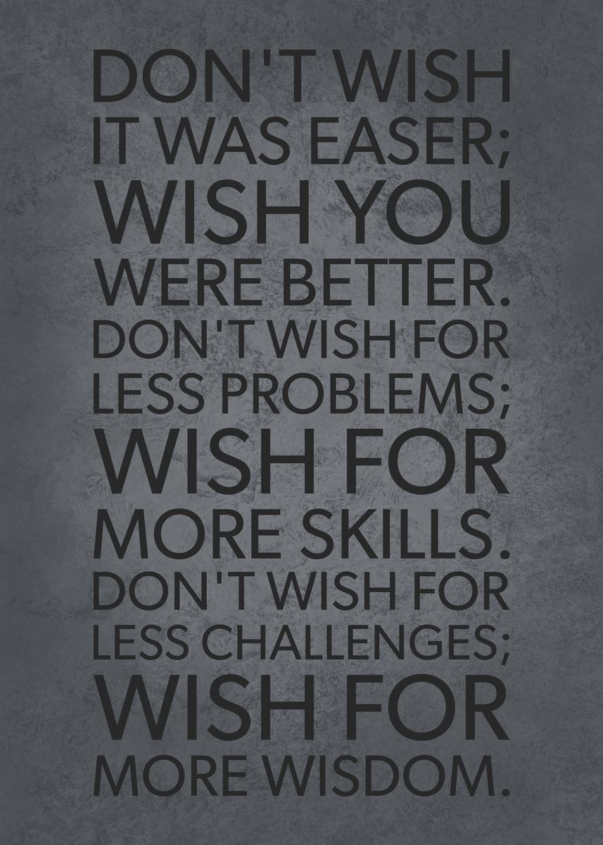 'Wish To Be Better' Poster, picture, metal print, paint by CHAN | Displate