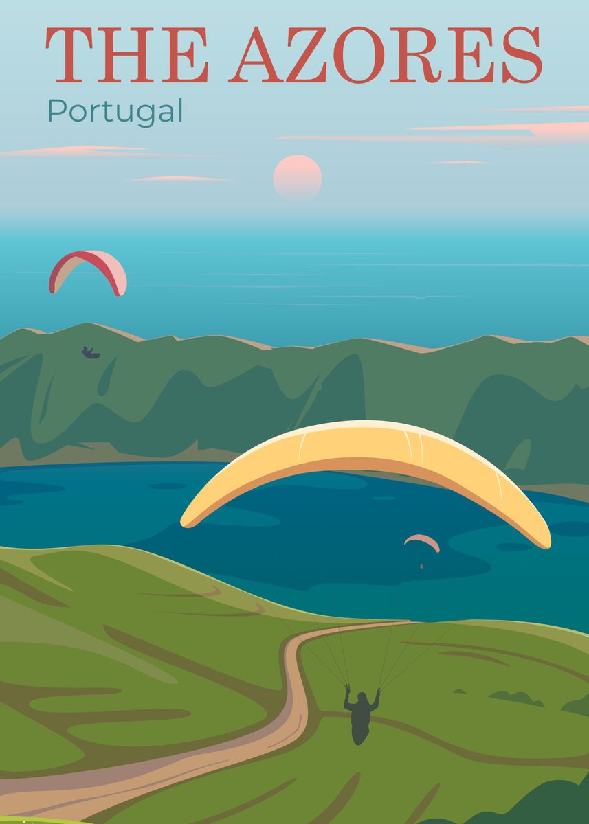 'Azores Iseland portugal' Poster, picture, metal print, paint by Human ...