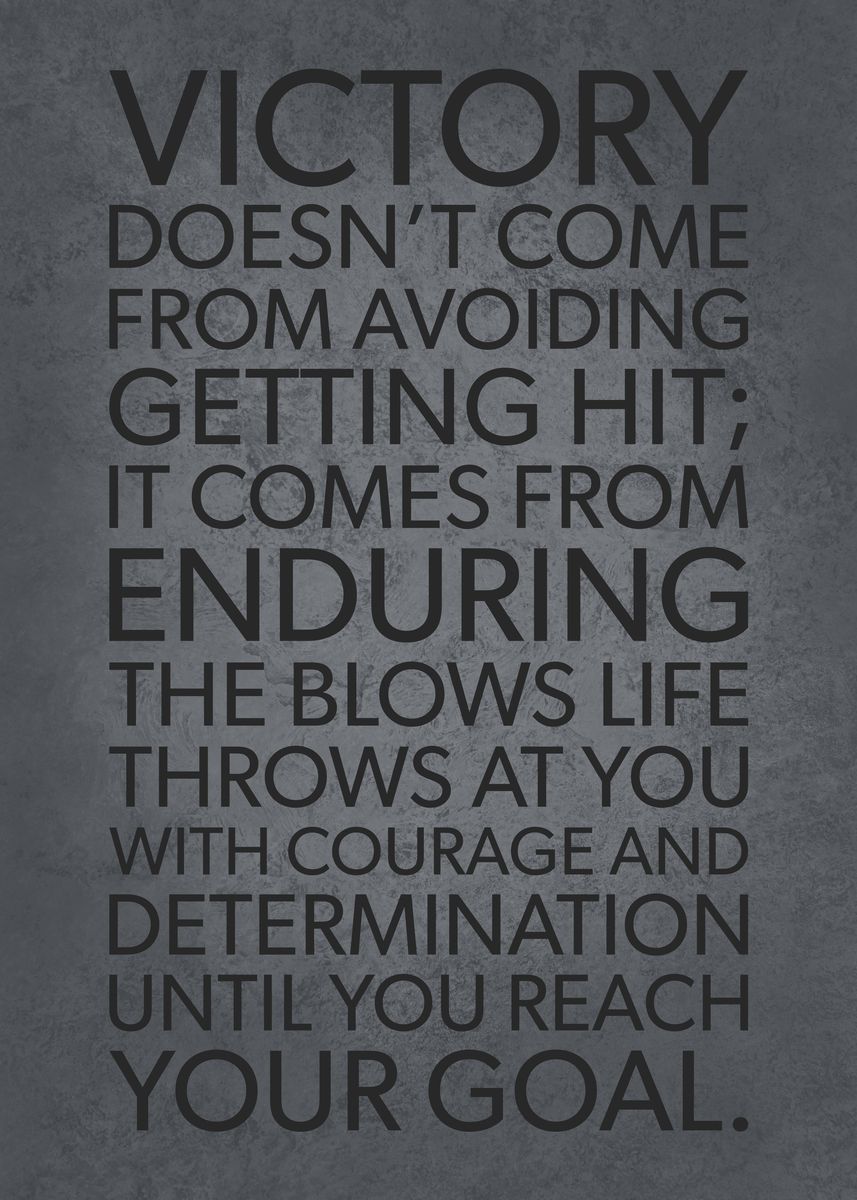 'Victory' Poster, picture, metal print, paint by CHAN | Displate