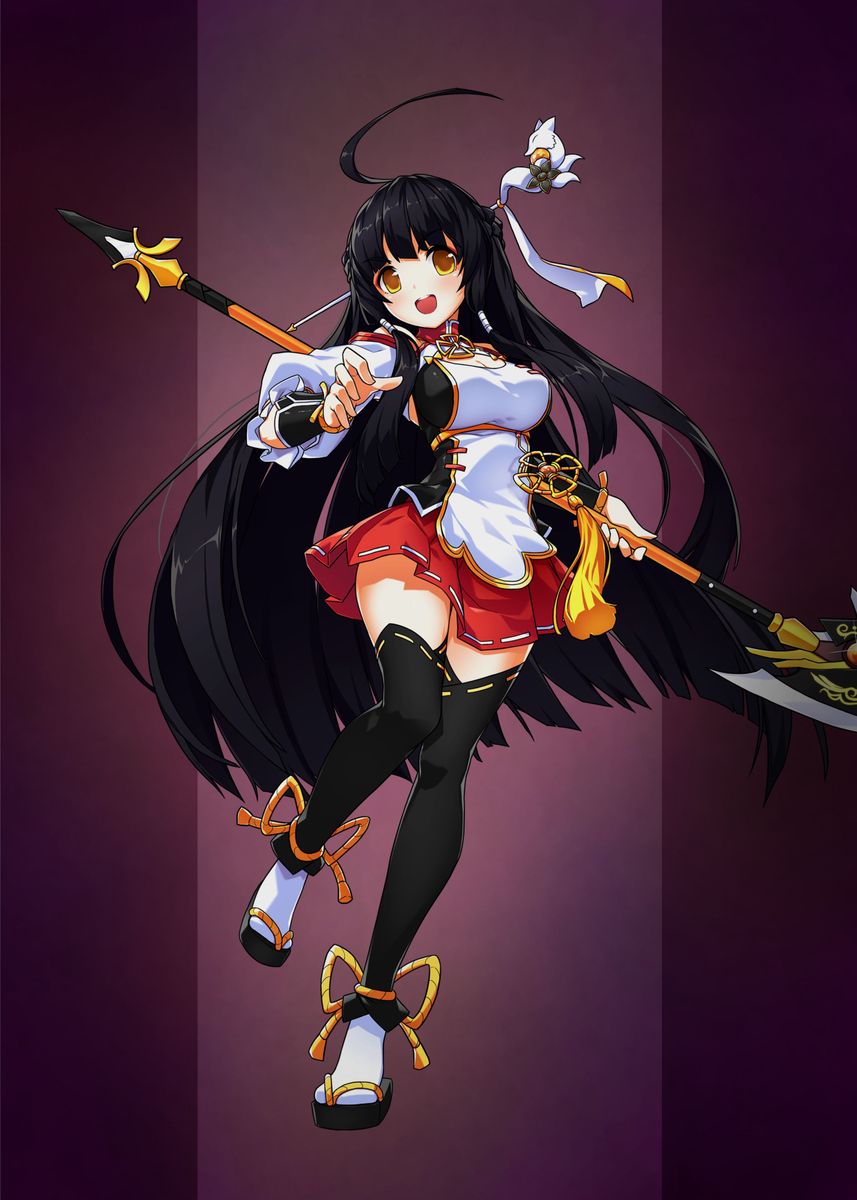 'Elsword Elesis heroes' Poster, picture, metal print, paint by Nematoda ...