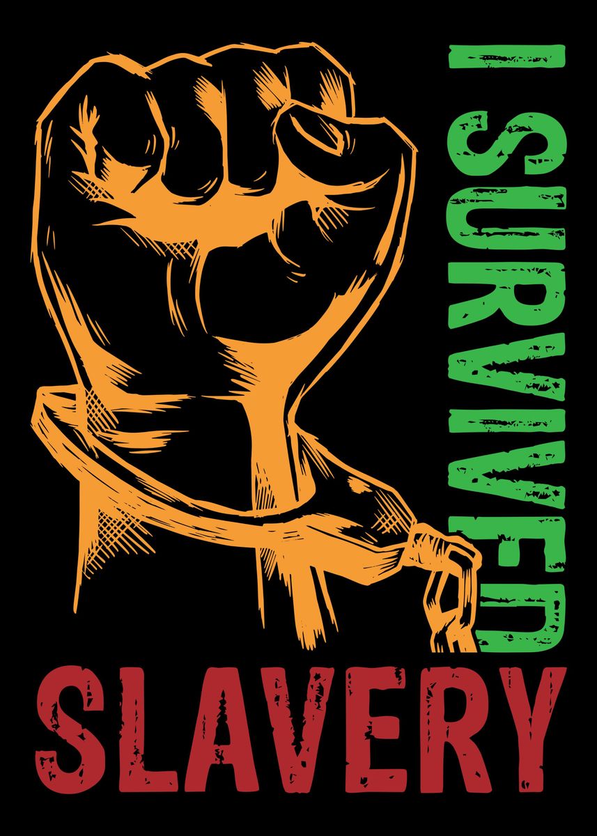 'Juneteenth' Poster, picture, metal print, paint by BobbyBubble | Displate