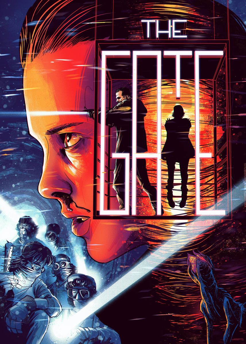 'The Gate' Poster, picture, metal print, paint by Stranger Things ...