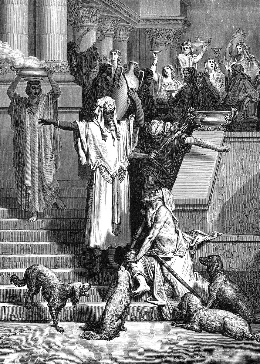 'Lazarus Outside' Poster, picture, metal print, paint by Portokalis ...