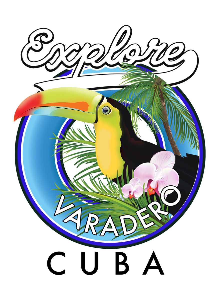 'Explore Varadero Cuba' Poster, picture, metal print, paint by David ...
