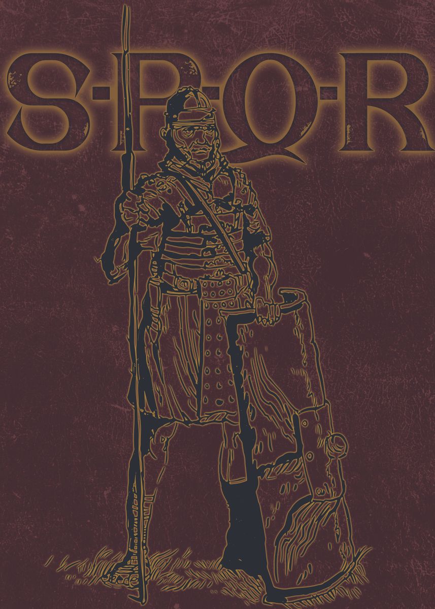 'The Roman Legionary' Poster, picture, metal print, paint by Muntwalt ...