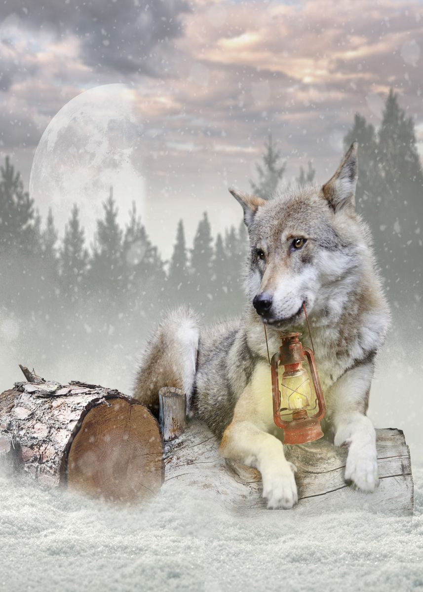 'Mystic Animal Pictures' Poster, picture, metal print, paint by Color ...