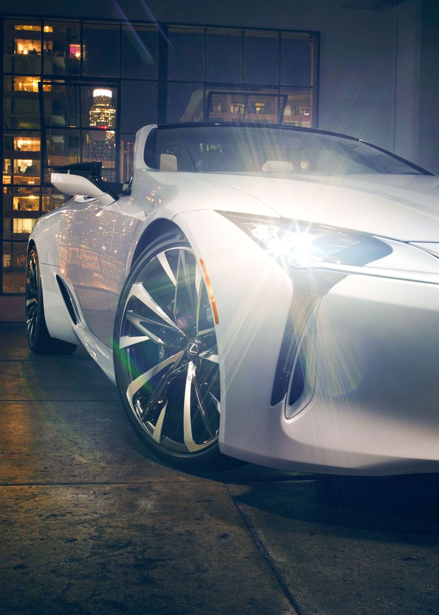 'lexus lc' Poster, picture, metal print, paint by Sport Cars | Displate
