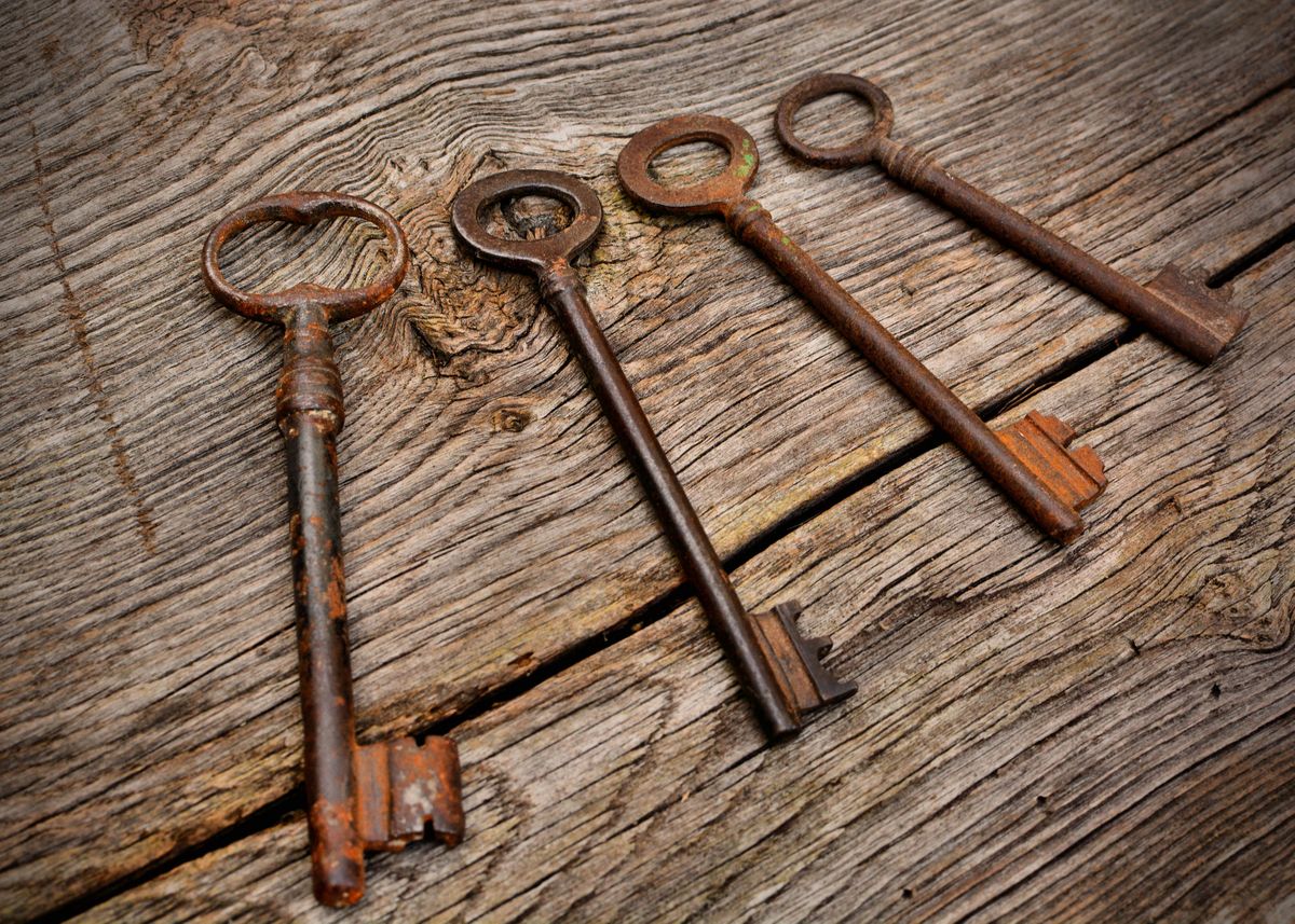 'The Lucky Keys' Poster by SibyF RufderFreiheit | Displate