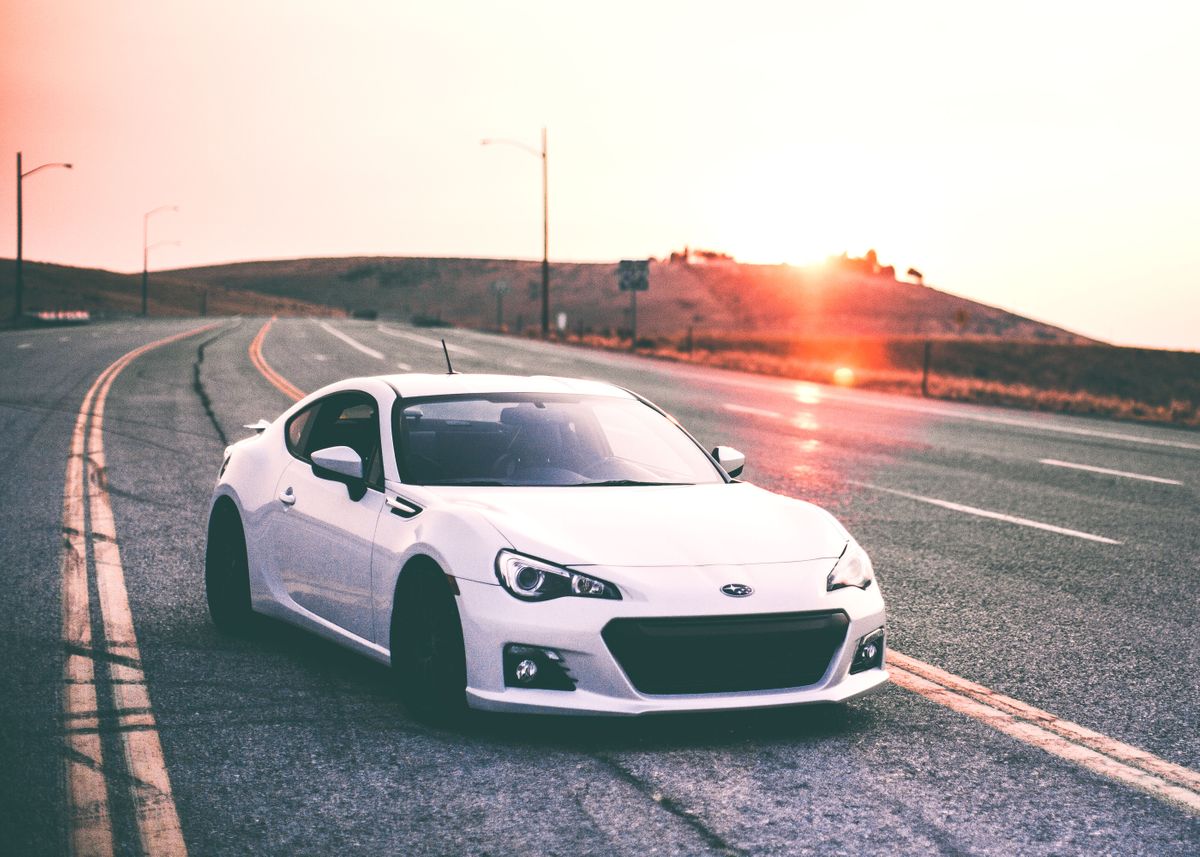 'subaru brz' Poster by Spot Cars | Displate