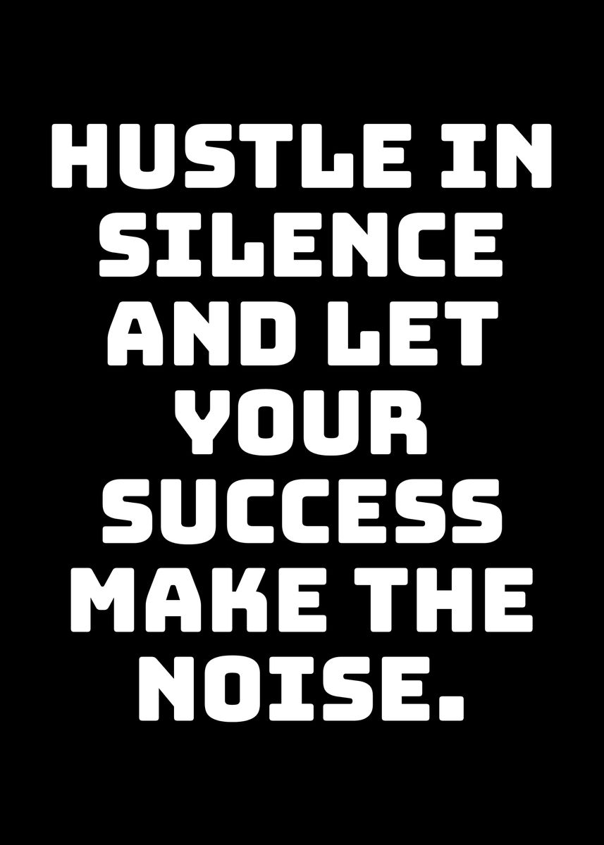 'motivation quotes' Poster, picture, metal print, paint by Nami Kulo ...