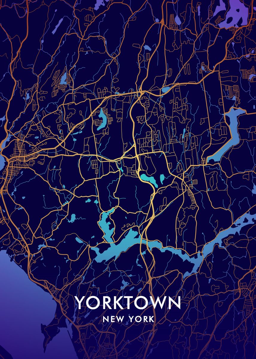 'Yorktown' Poster by Miracle Studio | Displate