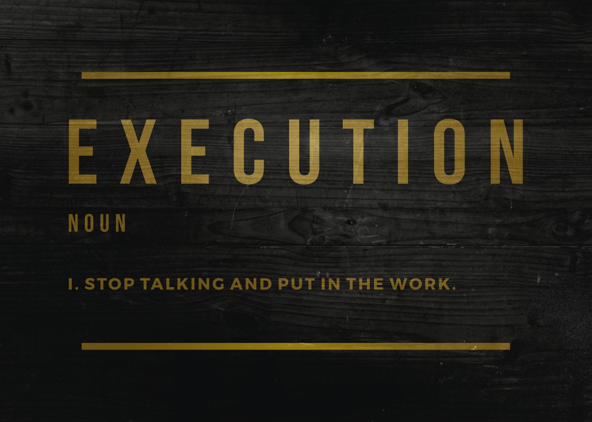 'Execution' Poster by paijo ambon | Displate