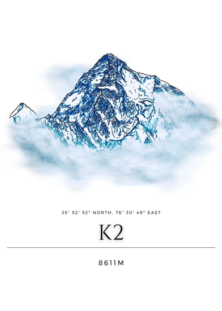 'K2' Poster by Alex | Displate