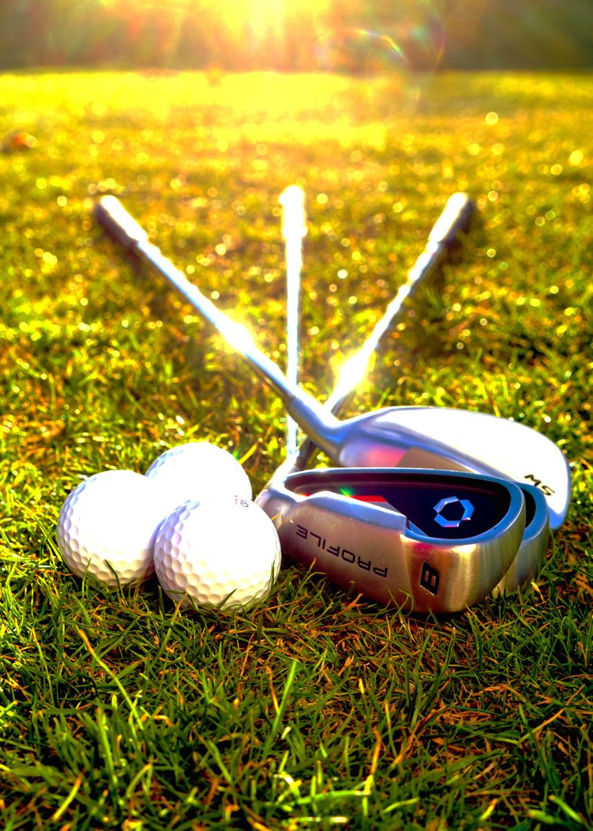 'Golf' Poster, picture, metal print, paint by Jack Far | Displate