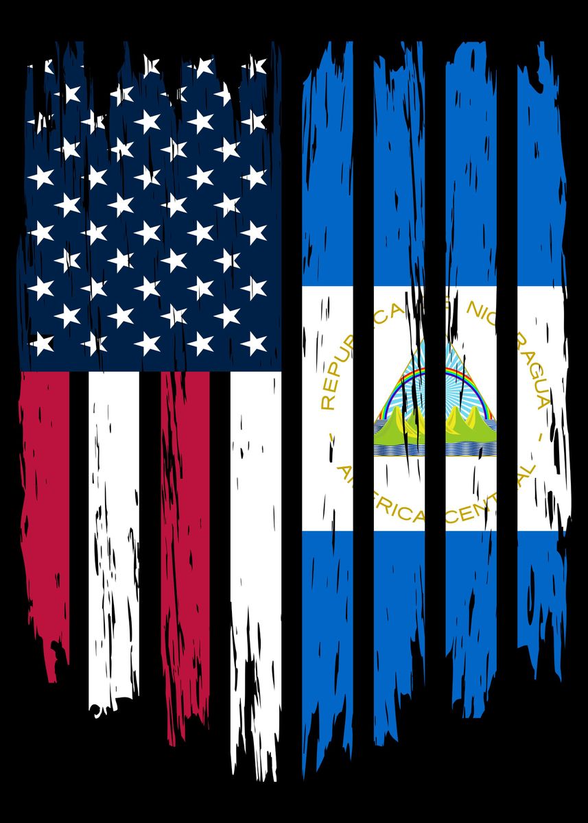 'Us Usa Foreigner' Poster, picture, metal print, paint by CrazySquirrel ...