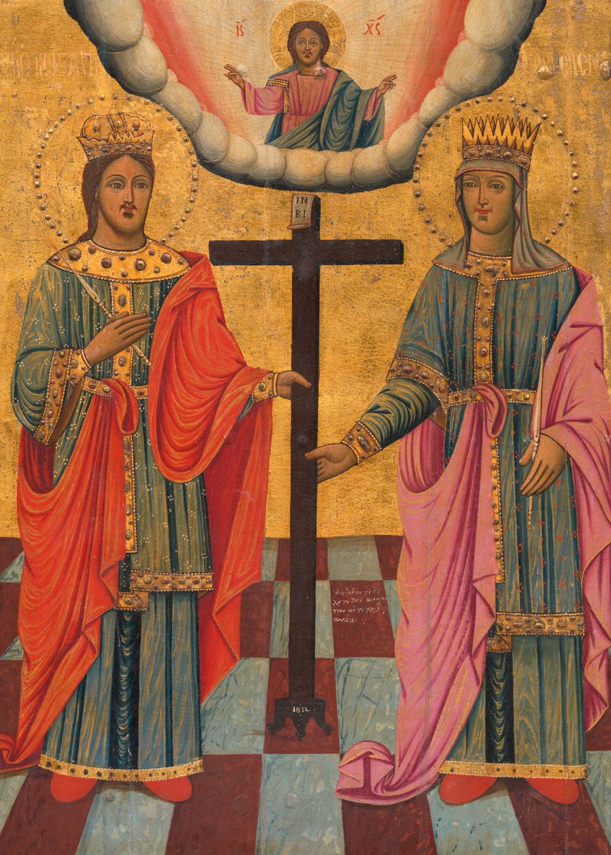 'Constantine a Helena' Poster, picture, metal print, paint by ...