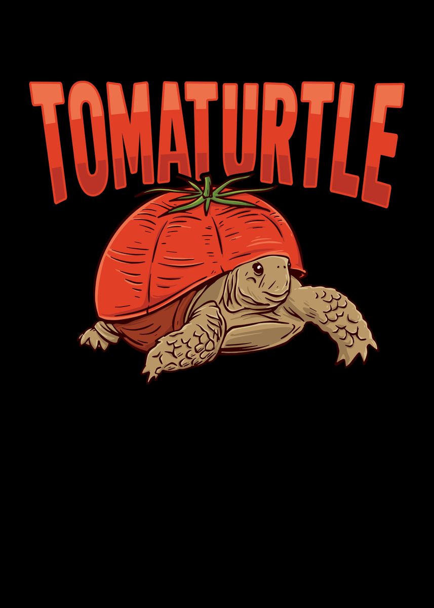 'Animal Food Tomato' Poster, picture, metal print, paint by Michael ...