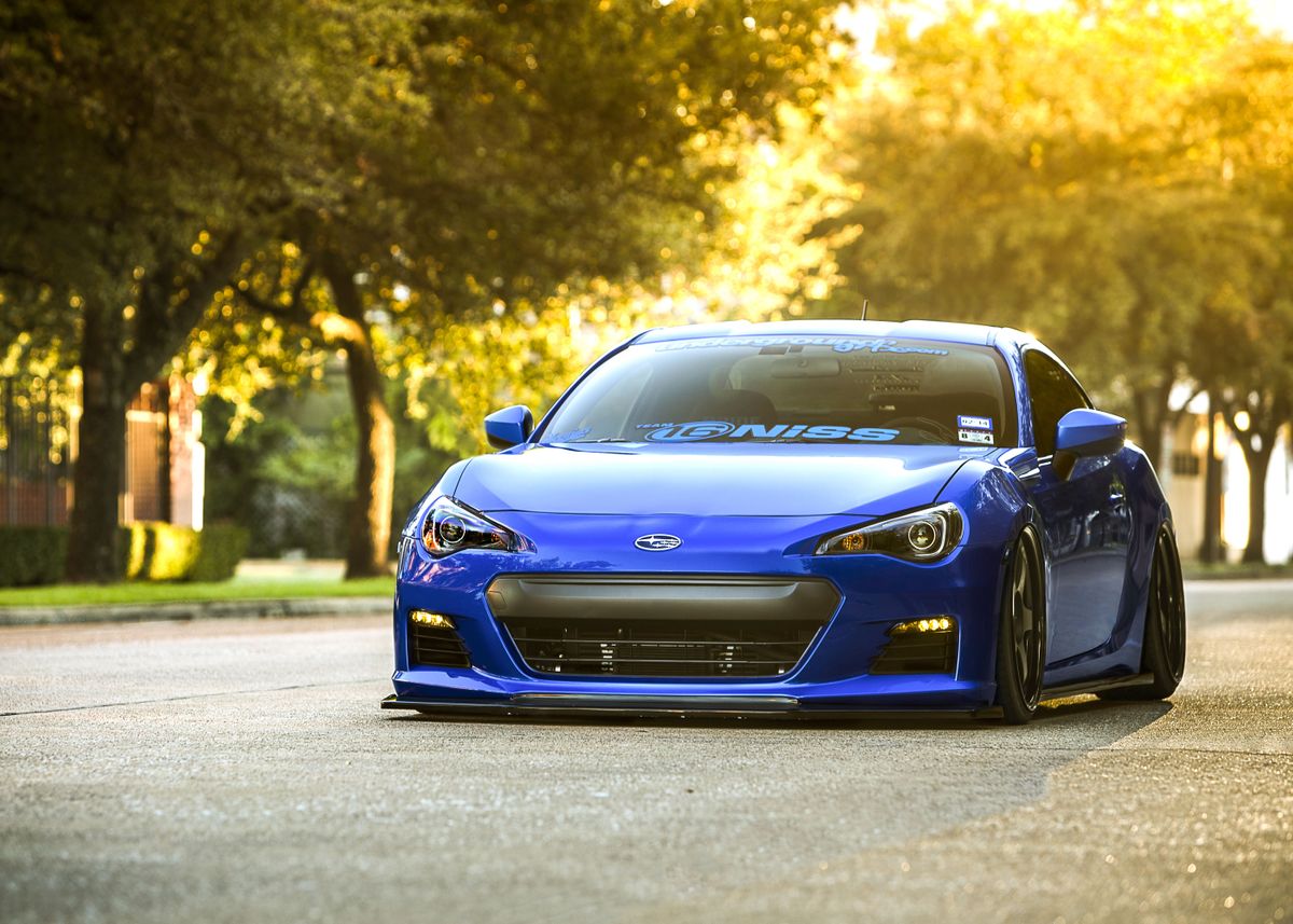 'subaru brz' Poster by Spot Cars | Displate