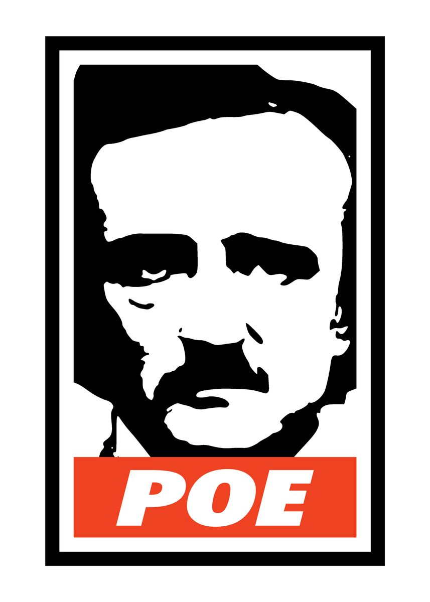 'Edgar Allan Poe' Poster by Filip Hellman | Displate