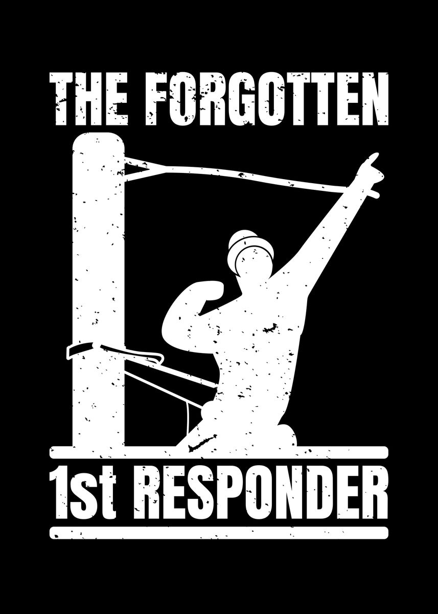 'Electrial Lineman Funny' Poster, picture, metal print, paint by ...