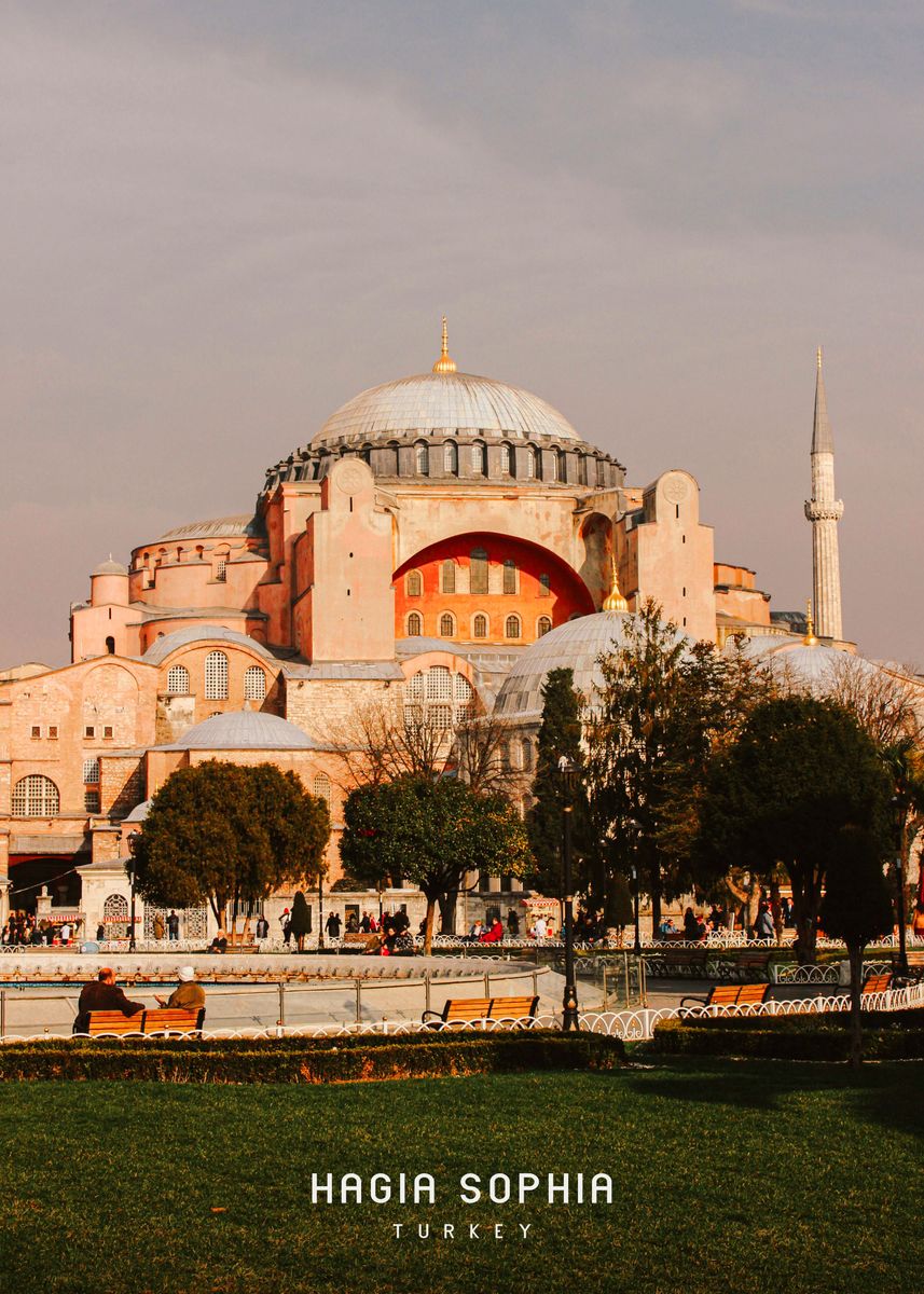 'Hagia Sophia ' Poster by Big City | Displate